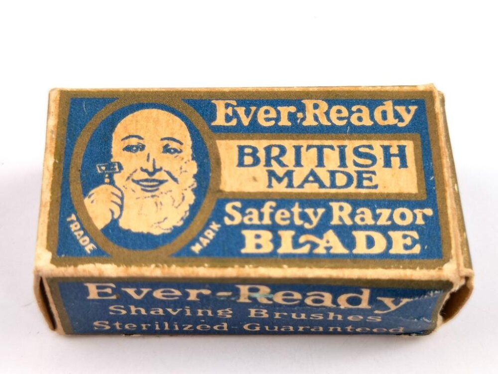 British most likely " Ever Ready British made safety Razor blade" ful