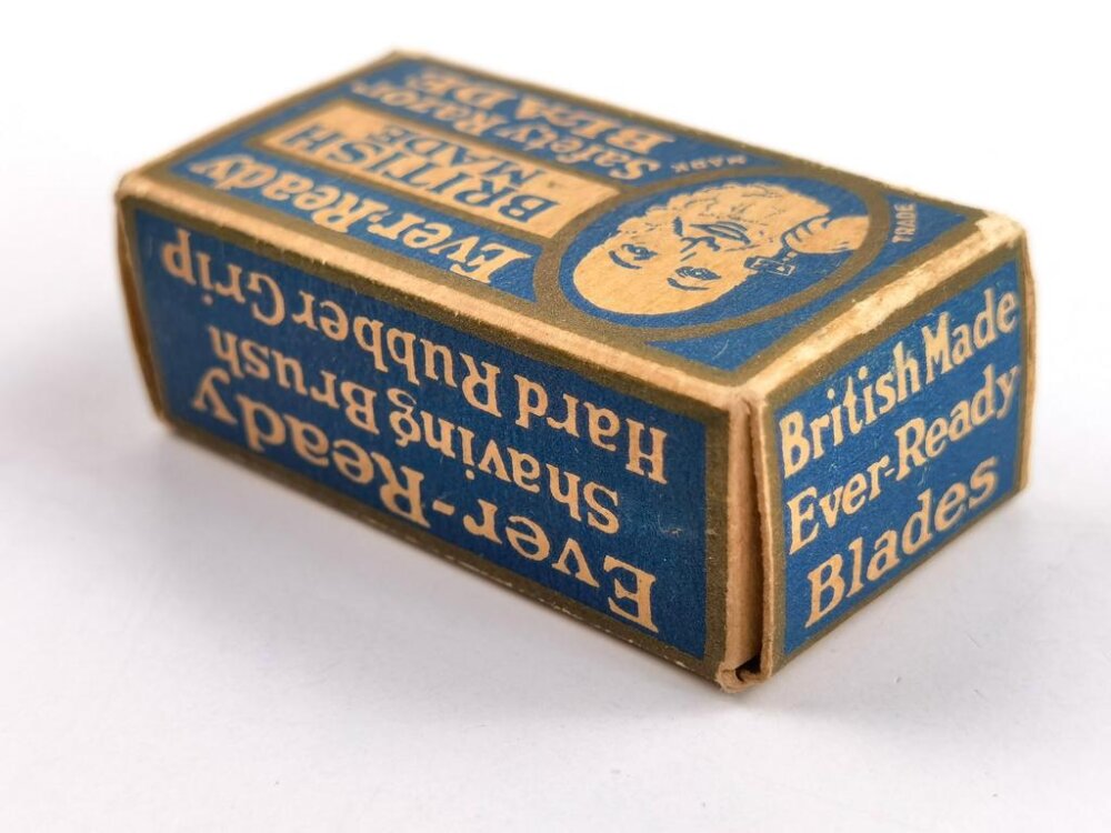 British most likely " Ever Ready British made safety Razor blade" ful