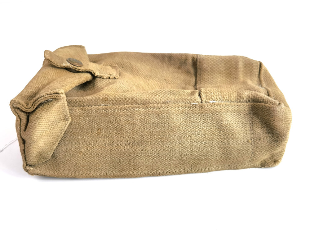 British 1943 dated pattern 1937 basic ammo pouch, used, 25,00
