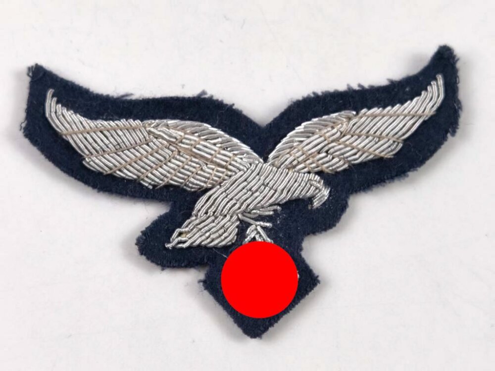 Luftwaffe, Adler für das Schiffchen für Offiziere, 120,00
