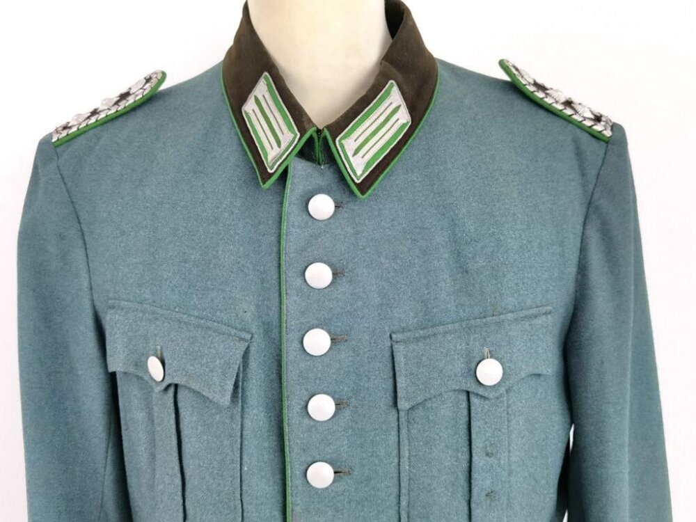 Polizei III.Reich, Dienstrock für einen Hauptwachtmeister der Schutzp