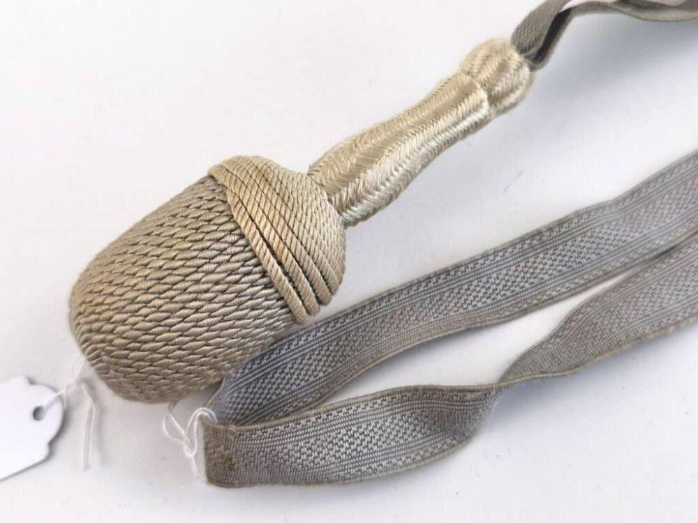 Troddel für ein Seitengewehr der Wehrmacht. Leicht getragen, 65,00