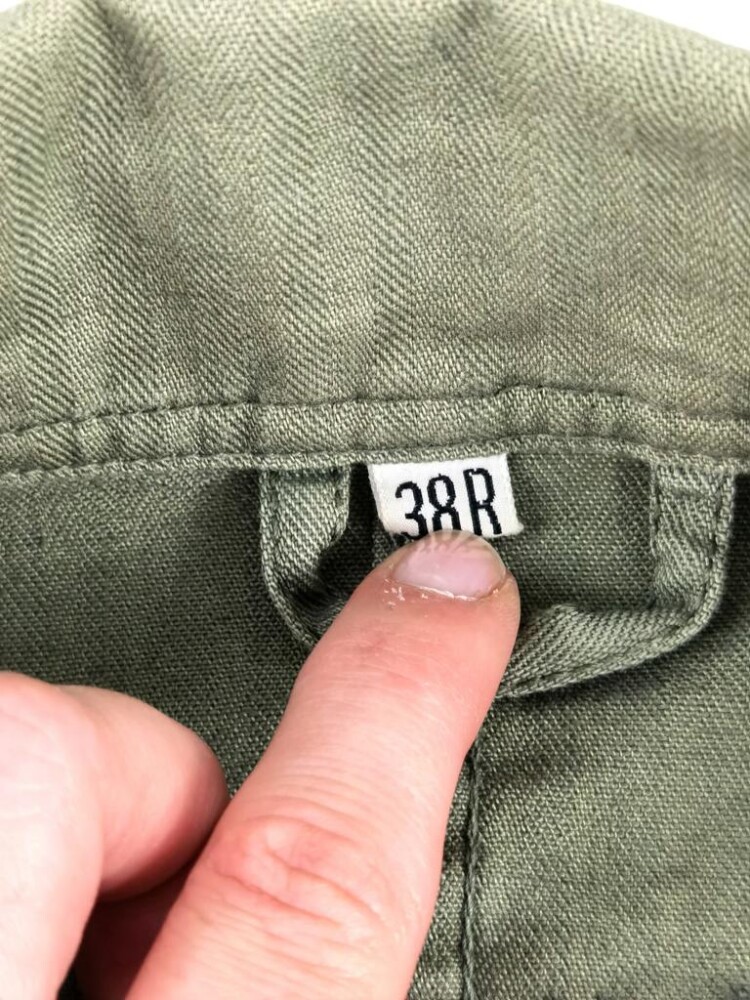 U.S. WWII , Armored troops HBT Suit. Second pattern as per 1943 speci