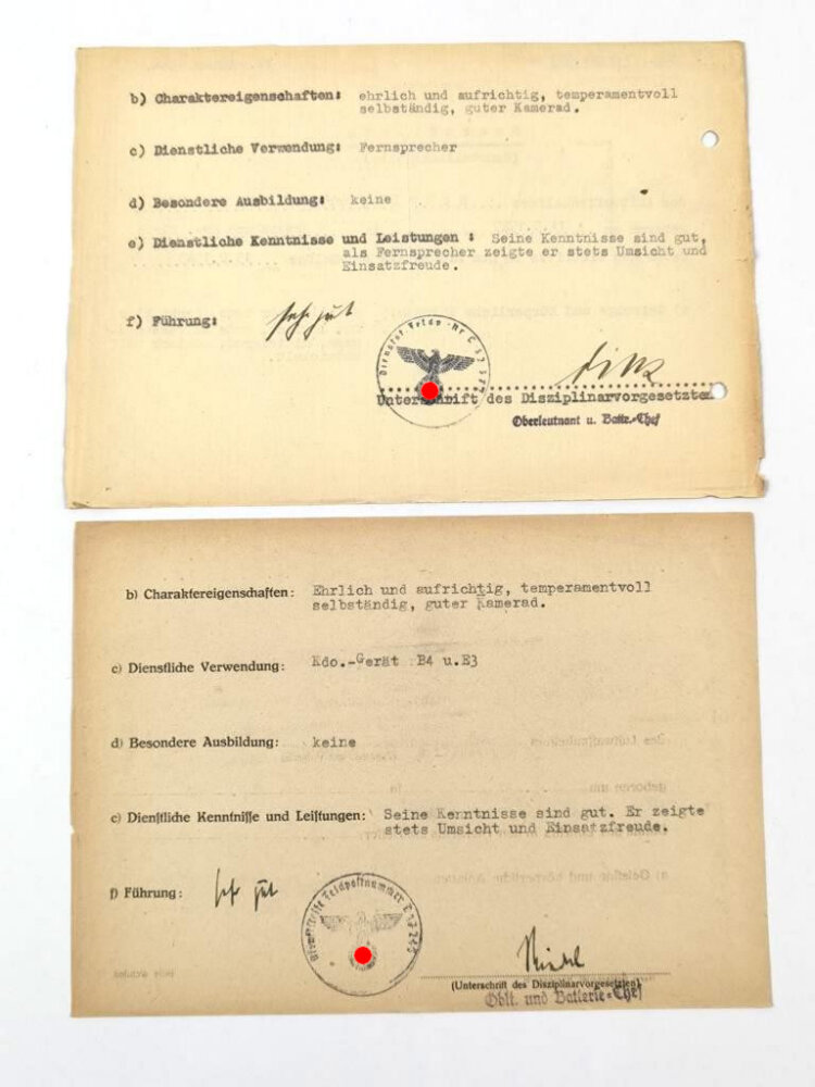 "Personalbuch Kriegshilfseinsatz Luftwaffe" eines Luftwaffen Helfers