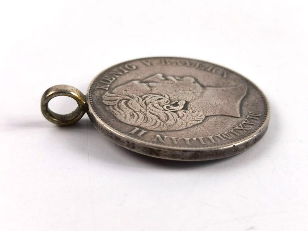 Bayern Doppelgulden Mariensäule 1855 Patrona Bavaria zur Erinnerung a