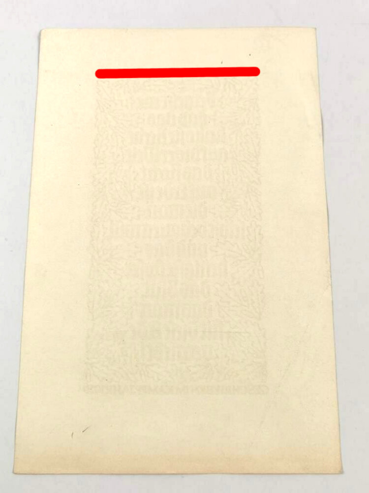 Kunstschriftbeilage der "Kunst im Deutschen Reich" - Adolf Hitler in