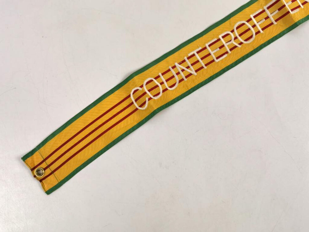 U.S. ARMY Battle Streamer for U.S. Army Flag, " COUNTEROFFENSIVE, PHA