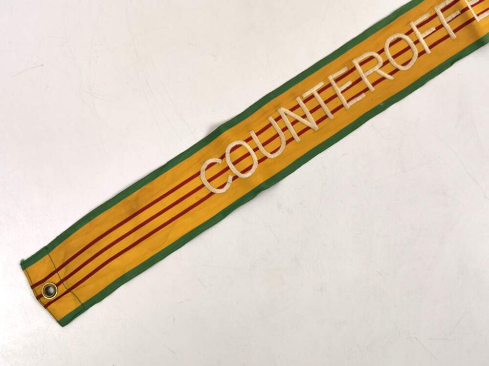U.S. ARMY Battle Streamer for U.S. Army Flag, " COUNTEROFFENSIVE, PHA ...