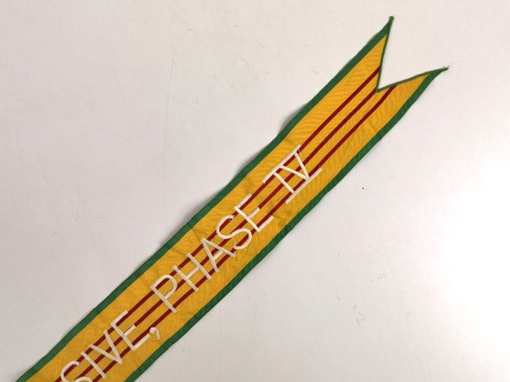 U.S. ARMY Battle Streamer for U.S. Army Flag, " COUNTEROFFENSIVE, PHA