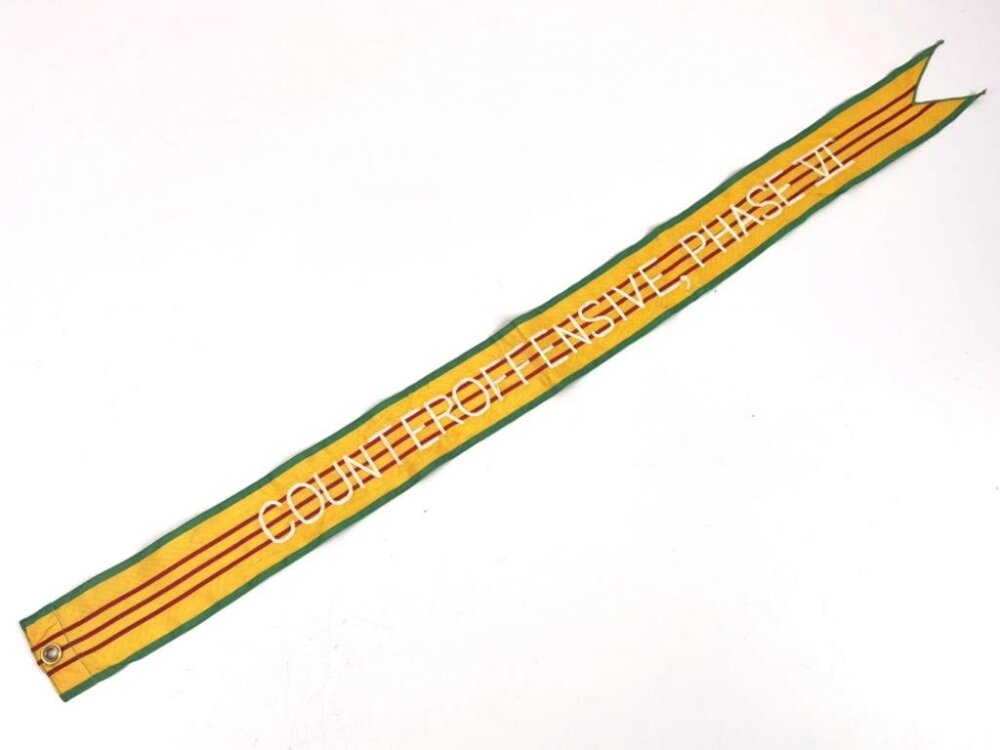 U.S. ARMY Battle Streamer for U.S. Army Flag, " COUNTEROFFENSIVE, PHA