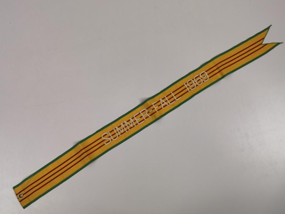 U.S. ARMY Battle Streamer for U.S. Army Flag, " SUMMER - FALL 1969" 9