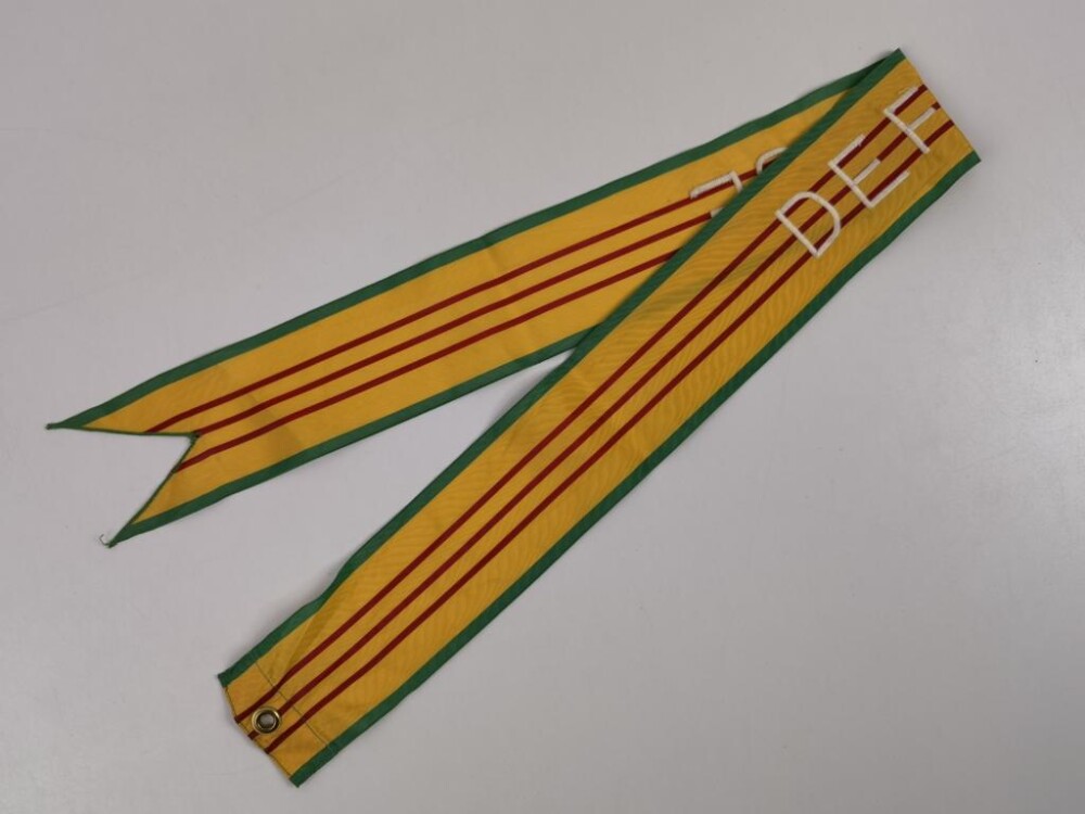 U.S. ARMY Battle Streamer for U.S. Army Flag, " DEFENSE " 93cm, 60,00