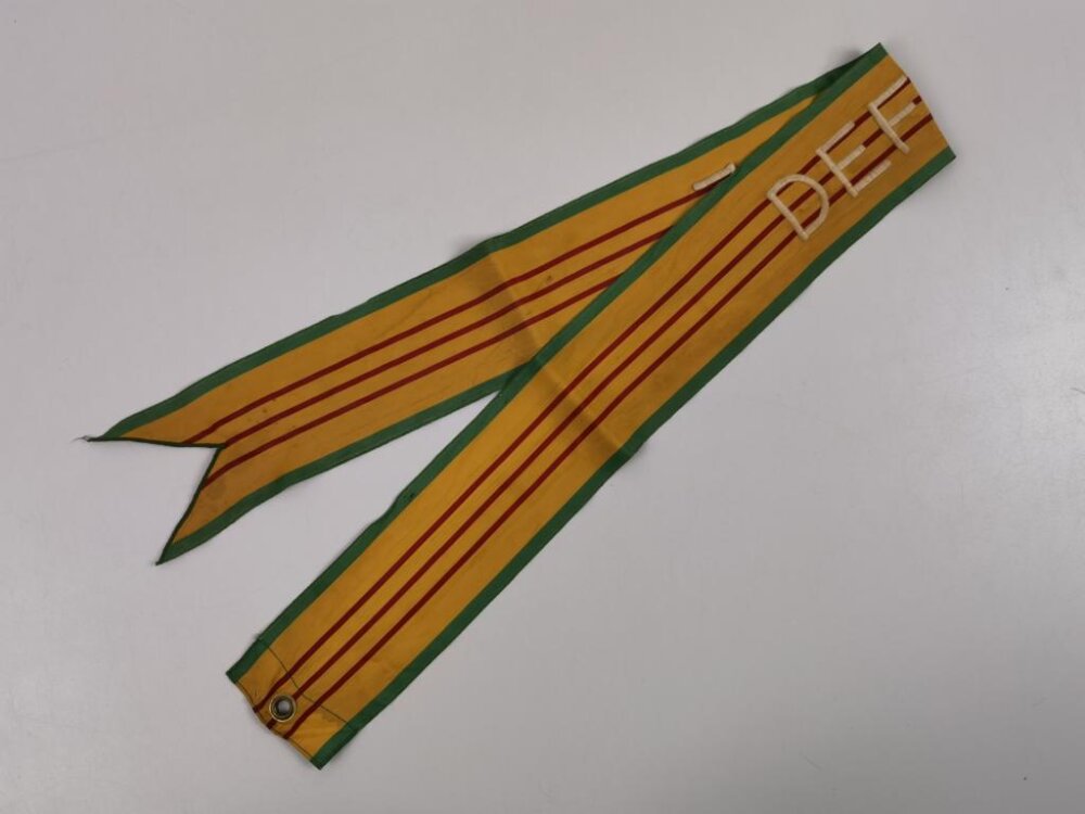 U.S. ARMY Battle Streamer for U.S. Army Flag, " DEFENSE " 93cm, 60,00
