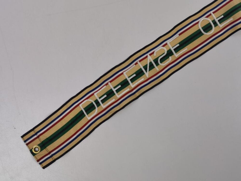 U.S. ARMY Battle Streamer for U.S. Army Flag, " DEFENSE OF SAUDI ARAB