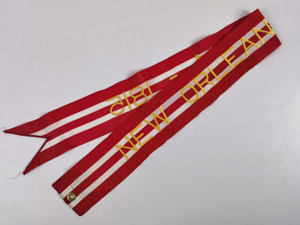 U.S. ARMY Battle Streamer for U.S. Army Flag, "NEW ORLEANS 1814 - 181