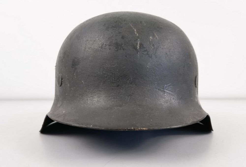 Stahlhelm Glocke Wehrmacht Heer Modell 1942. Originallack, EF68, das ...