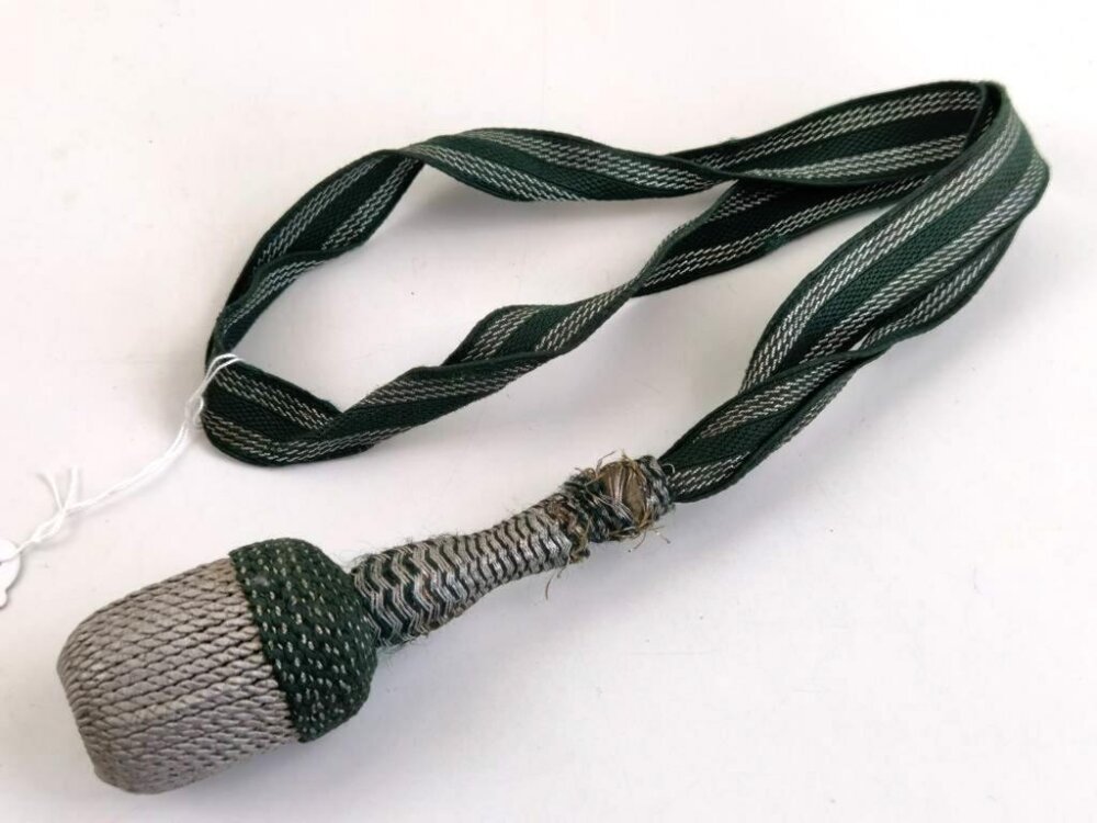 Seitengewehr Troddel für Unteroffiziere des Heeres. Stark getragen, 4