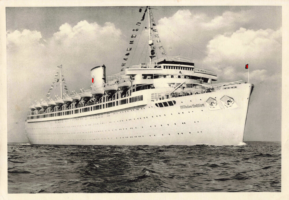 KDF Schiff " Wilhelm Gustloff" Kauffoto 20 x 29cm, 50,00