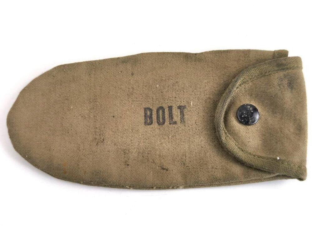 U.S. 1945 dated Tropical Issue Rifle Bolt Pouch, 35,00