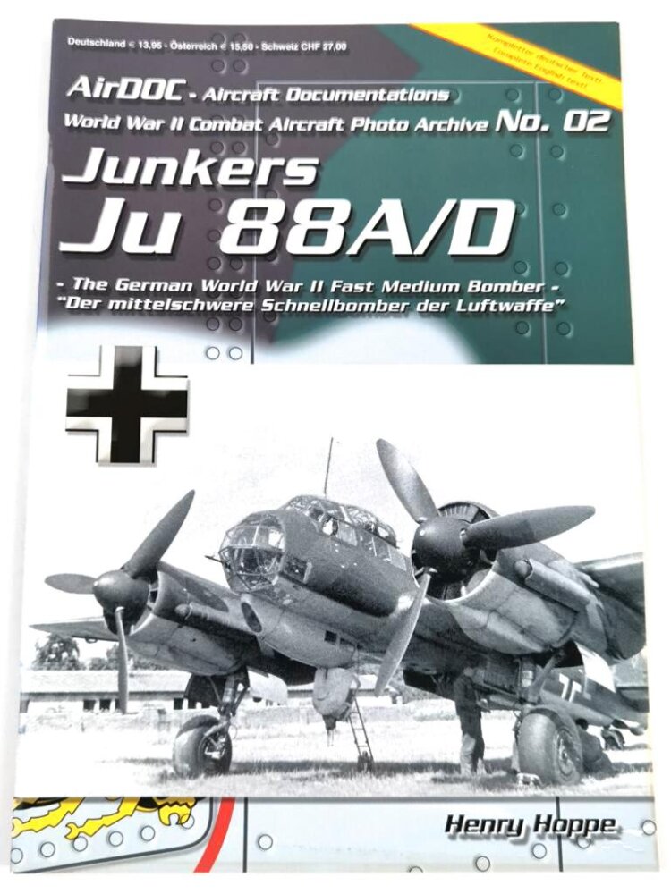 Word War II Combat Aircraft Photo Archive No. 01 "Junkers Ju 52/3m",