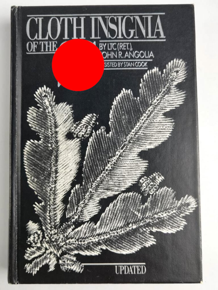 "Cloth Insignia of the SS", 496 pages, in English, used book good con