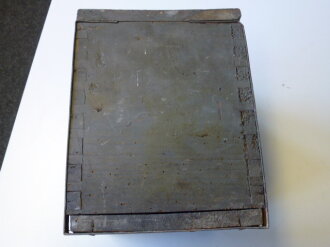 Panzergranate für 2cm Becker Kanone, Transportkasten deutsch 1.Weltkr