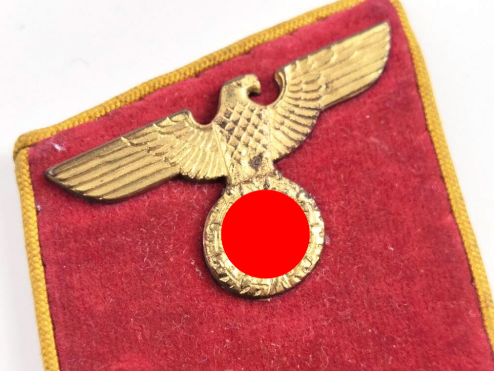NSDAP einzelner Kragenspiegel für einen Arbeitsleiter in der Reichsle ...