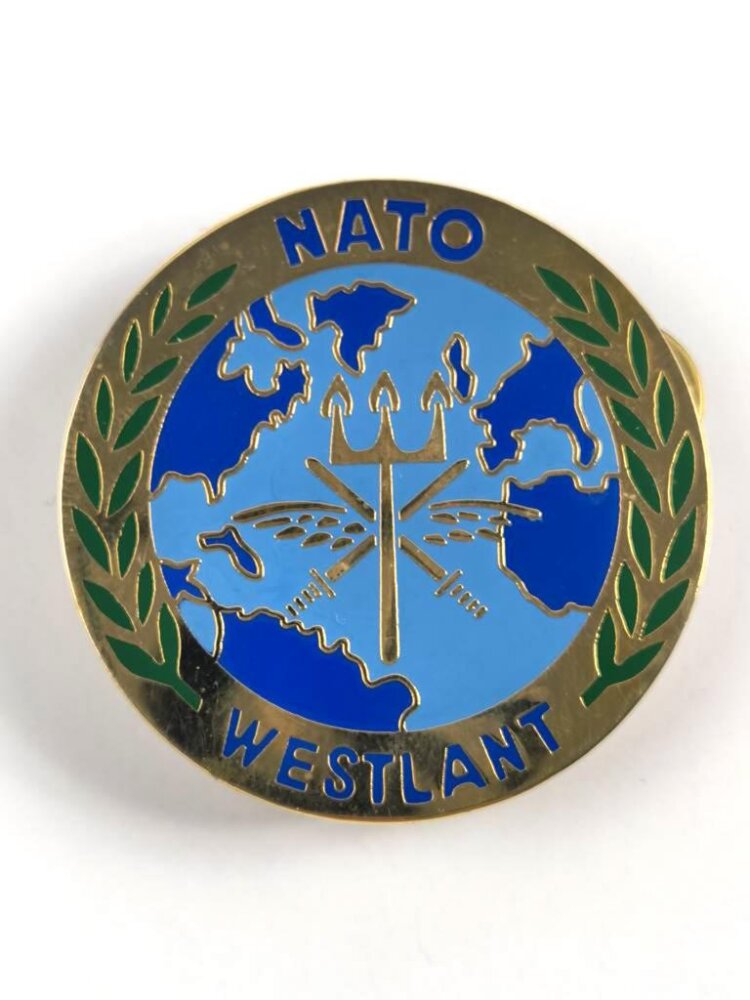 NATO, Metallabzeichen " Nato Westlant / Western Atlantic Command Norf