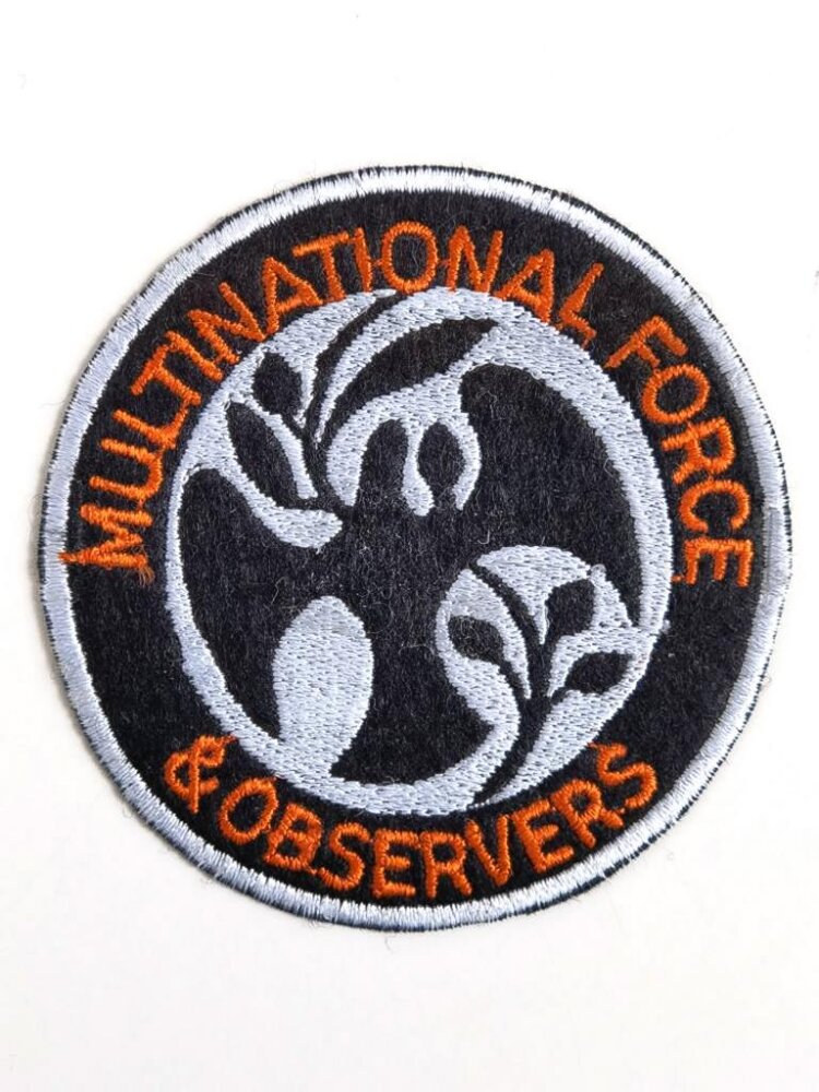 UNO, Ärmelabzeichen " Multinational Force & Observers " Durchmesser 8