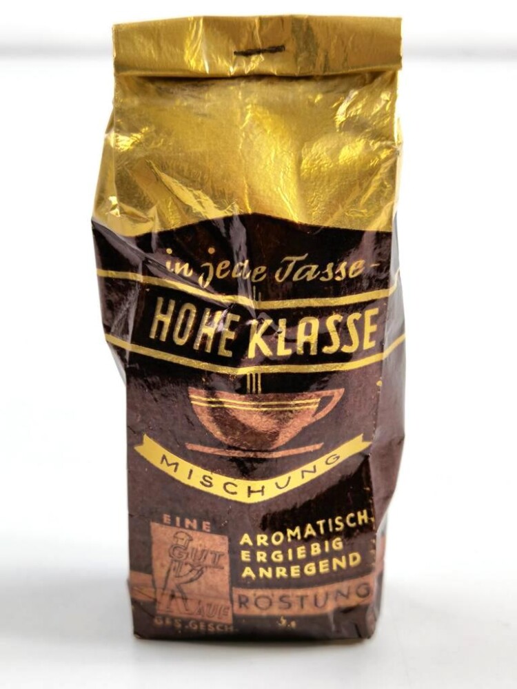 Pack "Hohe Klasse Kaffee" Ungeöffnet , Höhe der Packung 11cm, 65,00