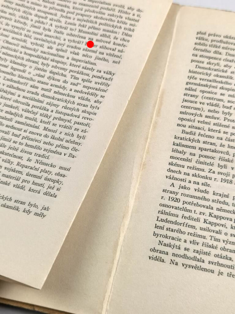 Tschechische Ausgabe von Adolf Hitler " Mein Kampf" , "Muj Boj Hitler