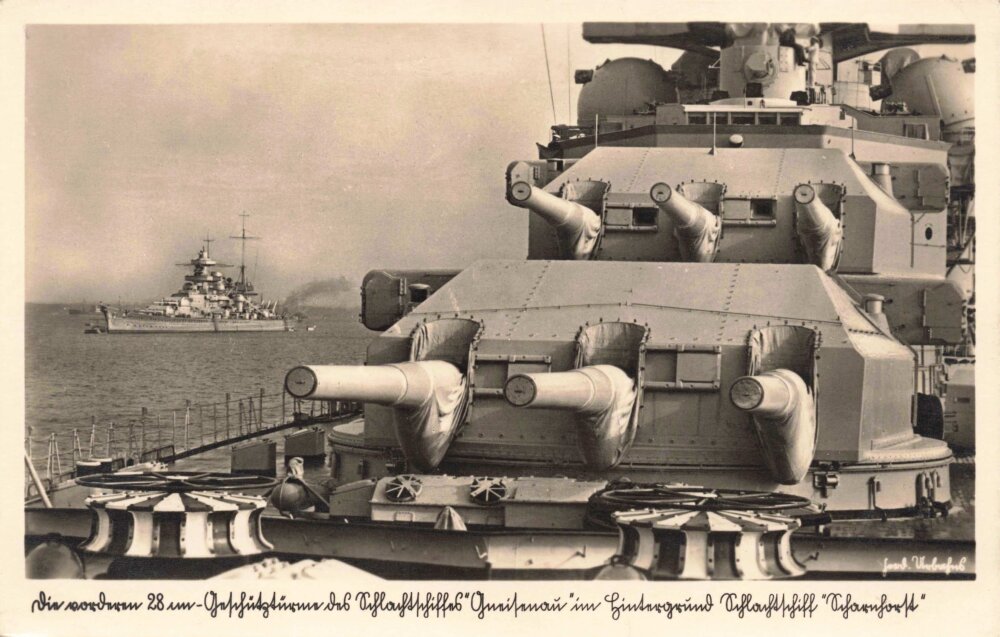 Ansichtskarte "Panzerschiff", 20,00