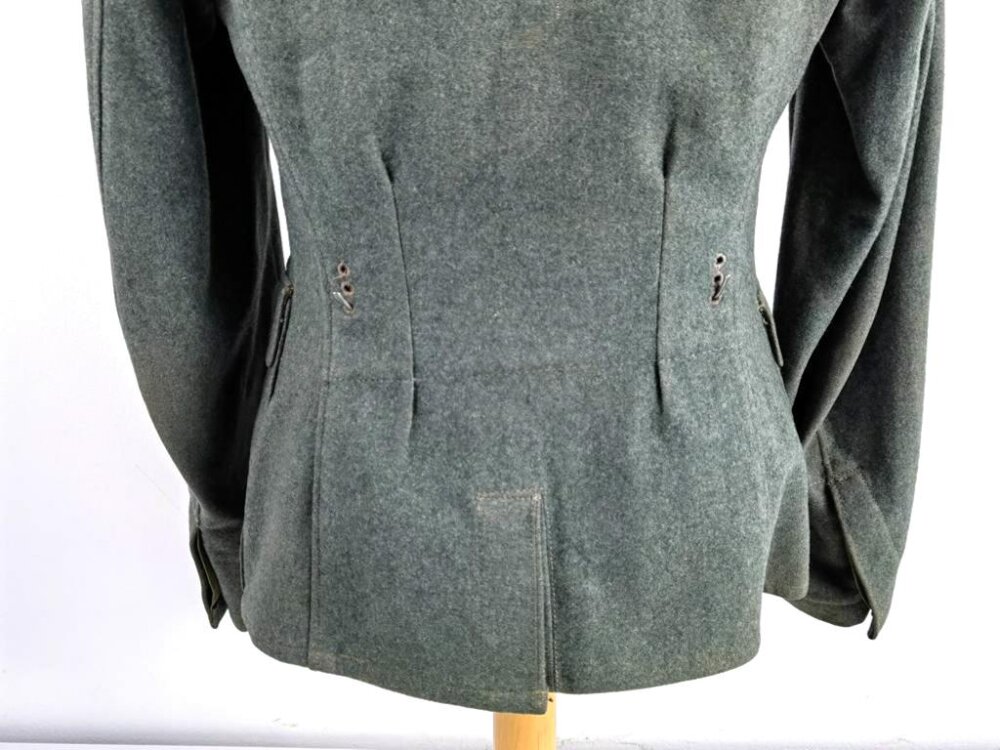 Heer, Feldbluse Modell 1936 für einen Unteroffizier der Flak. Kammers