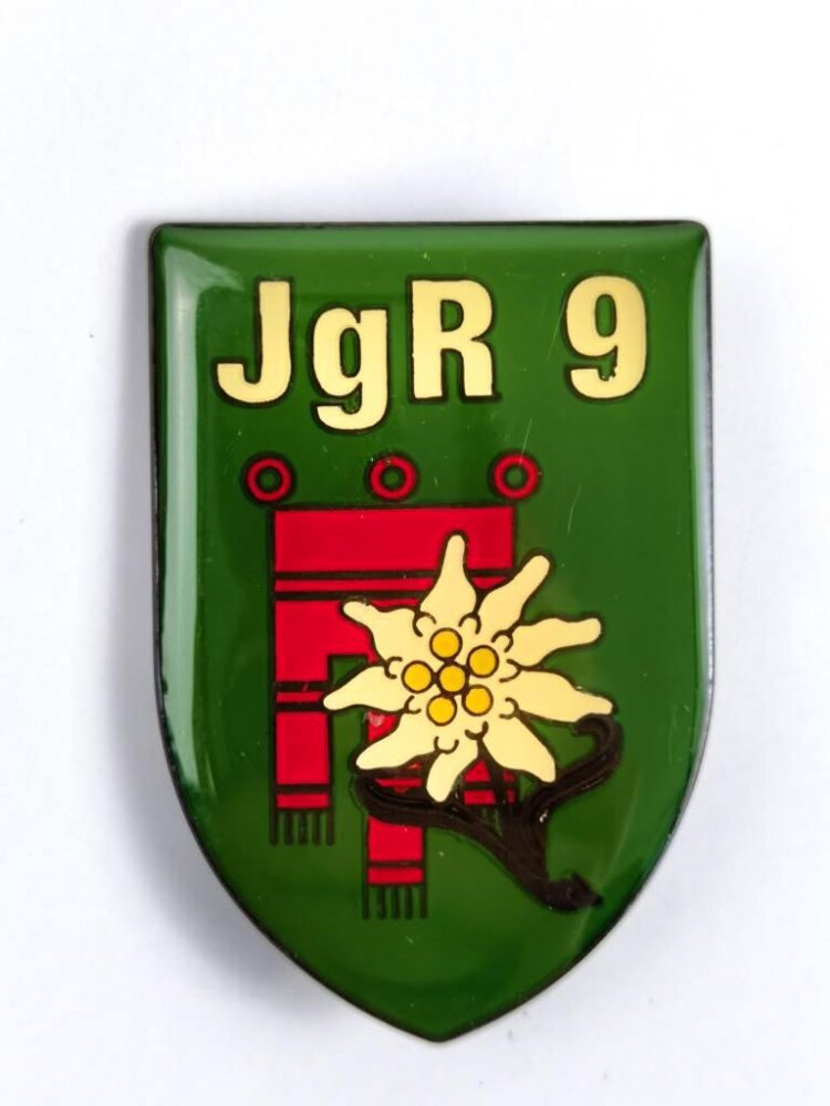 Österreich, Truppenkörperabzeichen Bundesheer " Jäger- Regiment 9 " B