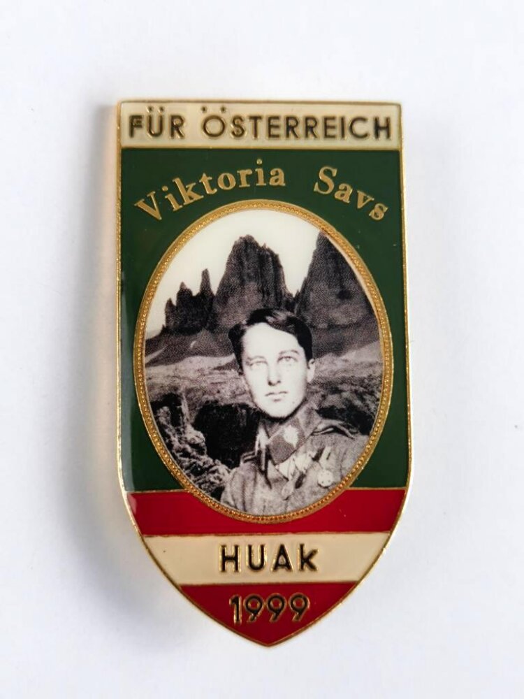 Österreich, Heeresunteroffiziersakademie " HUAk" Abzeichen Unteroffiz