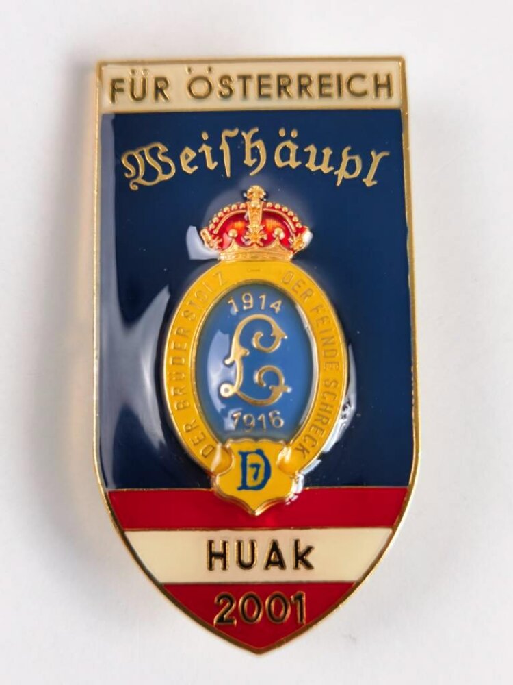 Österreich, Heeresunteroffiziersakademie " HUAk" Abzeichen Unteroffiz