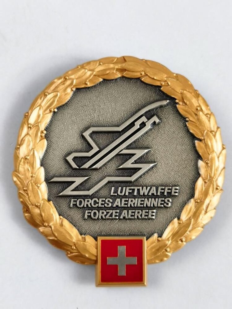 Schweiz, Barettabzeichen " Luftwaffe / Korpsstab ab höherer Offizier
