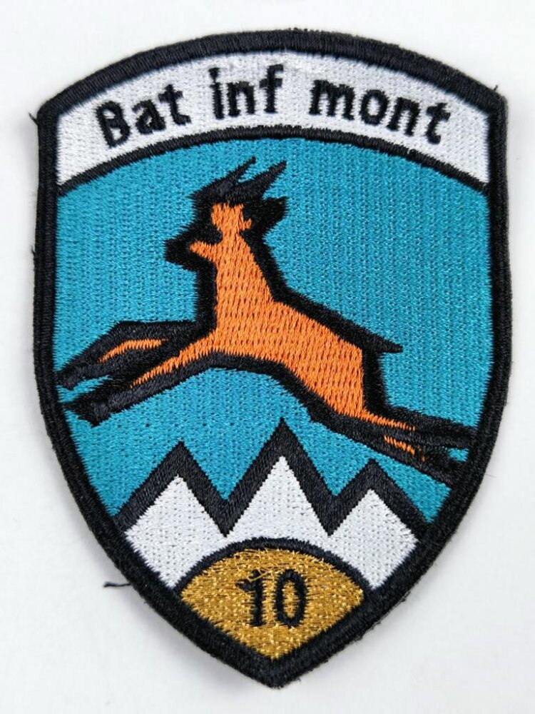 Schweiz, Ärmelabzeichen " Bat inf mont ", 15,00
