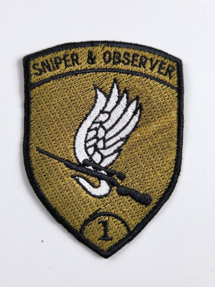Schweiz, Ärmelabzeichen der Schweizer Armee " Sniper & Observer ", 15