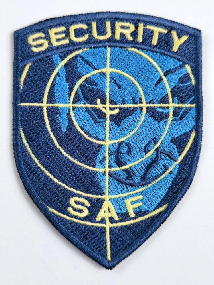 Schweiz, Ärmelabzeichen der Schweizer Armee " Security / SAF ", 15,00