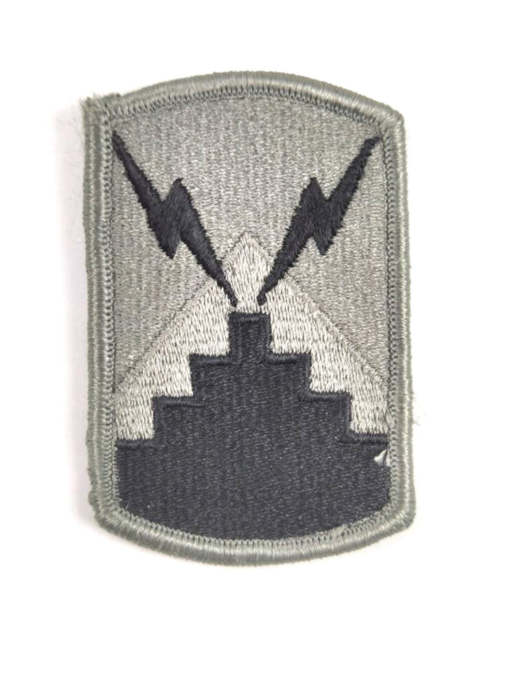 U.S. Army modernes ACU Ärmelabzeichen der 7th Signal Brigade, 9,00