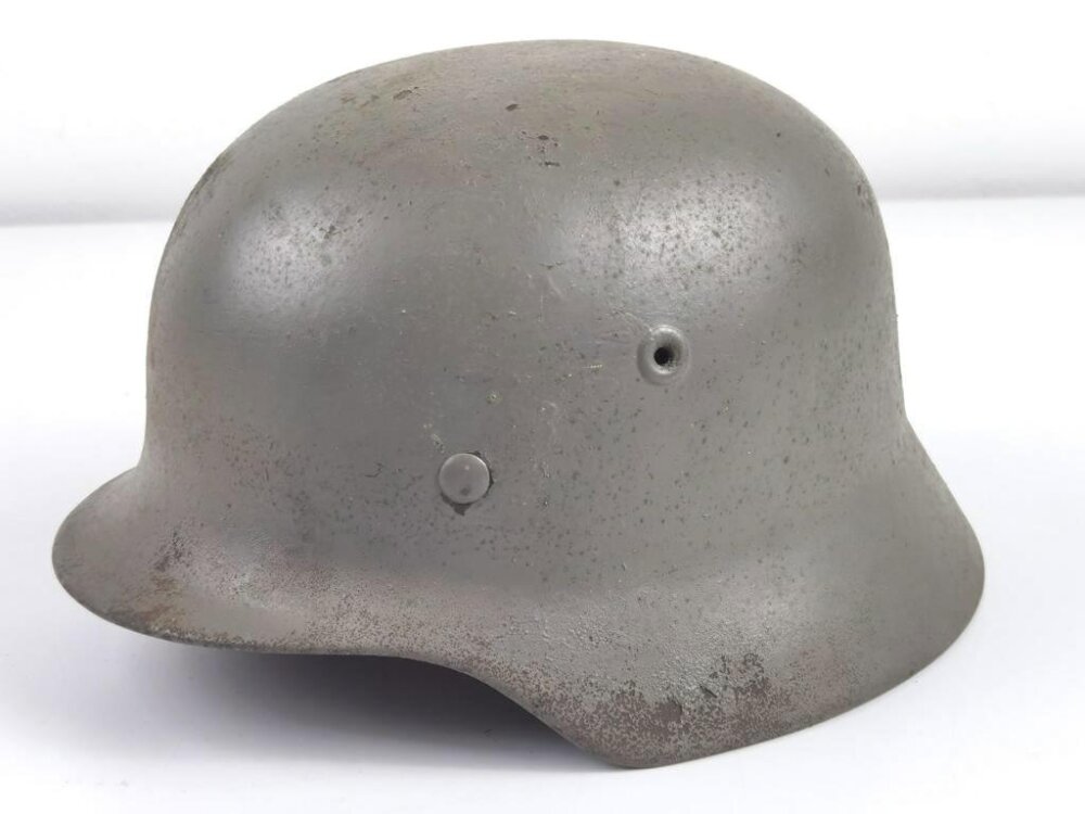 Stahlhelmglocke Wehrmacht Modell 1940. Hersteller NS 64 für Vereinigt