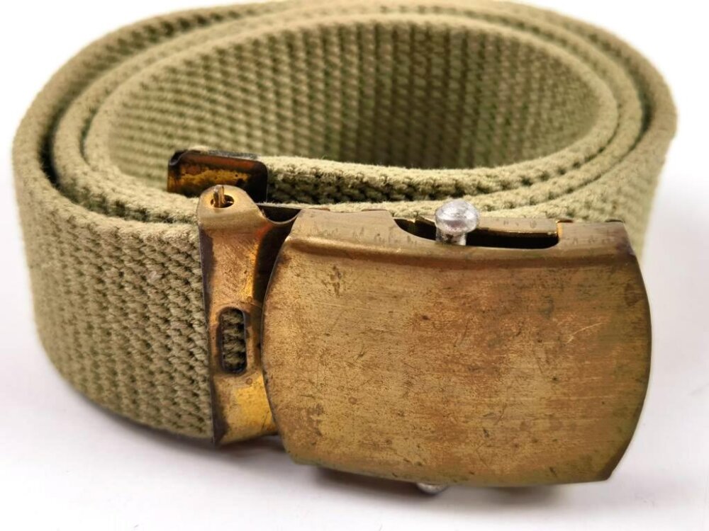 US. WWII ? Officers waist belt, total lenght 82cm, 25,00