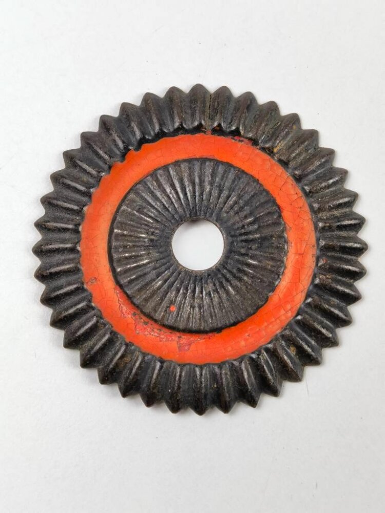 Württemberg, Kokarde für eine Pickelhaube. Eisen lackiert, Durchmesse