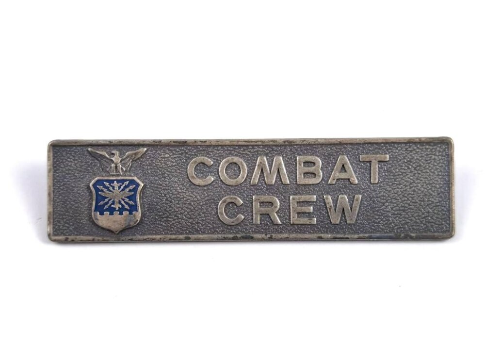 U.S. Air Force, " Combat Crew" Brustabzeichen Metall, 25,00