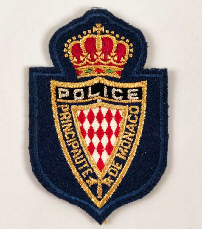 Polizei Monaco, Ärmelabzeichen, 20,00