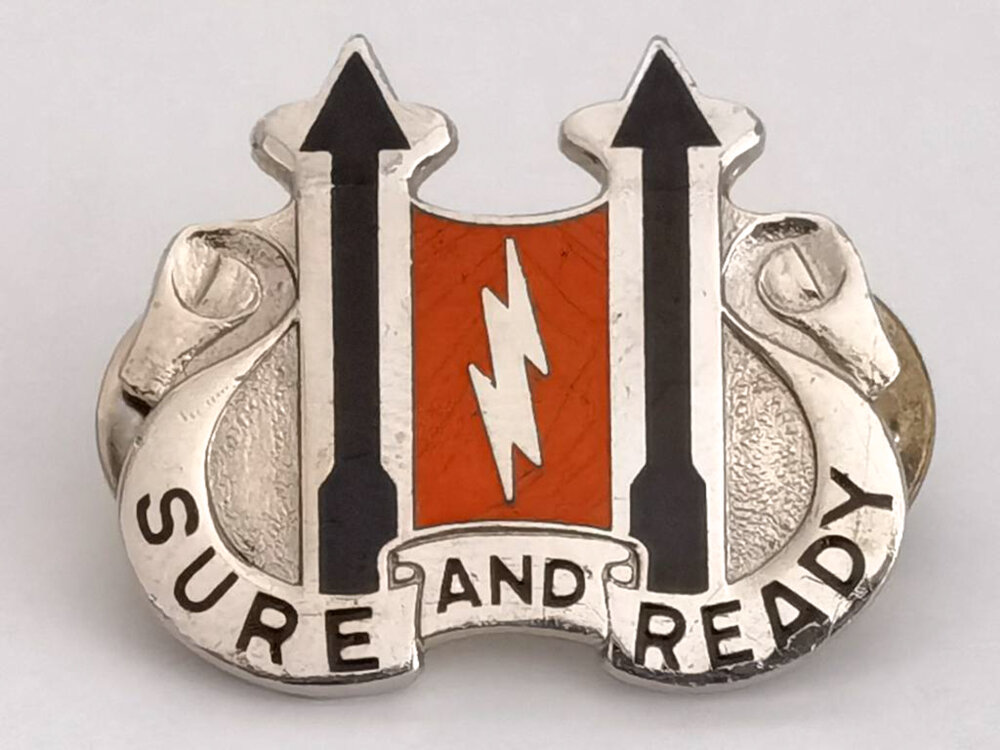 U.S. Army Unit Crest "11th Signal Battalion", 12,00