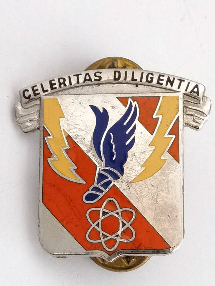 U.S. Army Unit Crest "8th Signal Battalion", 12,00