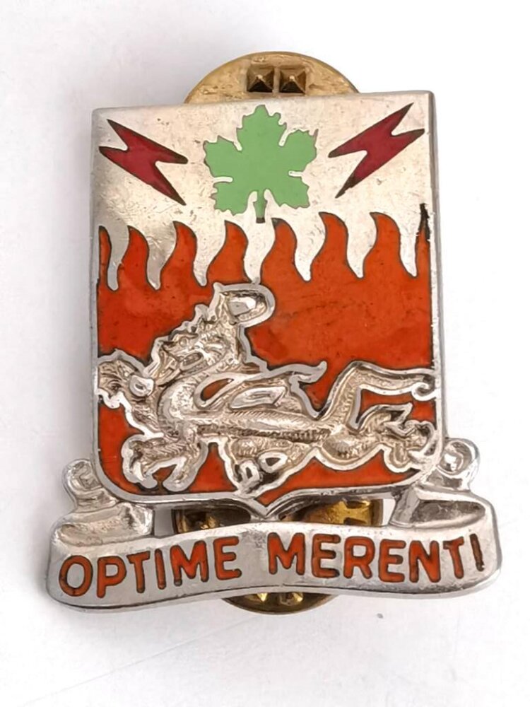 U.S. Army Unit Crest "307th Signal Battalion", 12,00