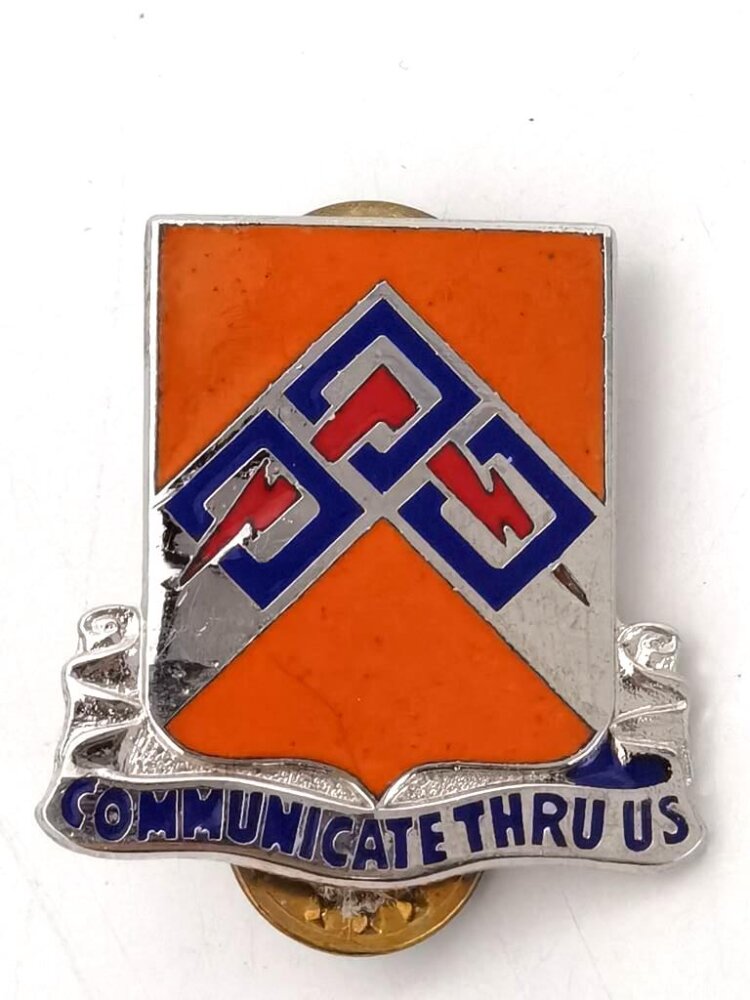 U.S. Army Unit Crest "937th Signal Battailion", 12,00